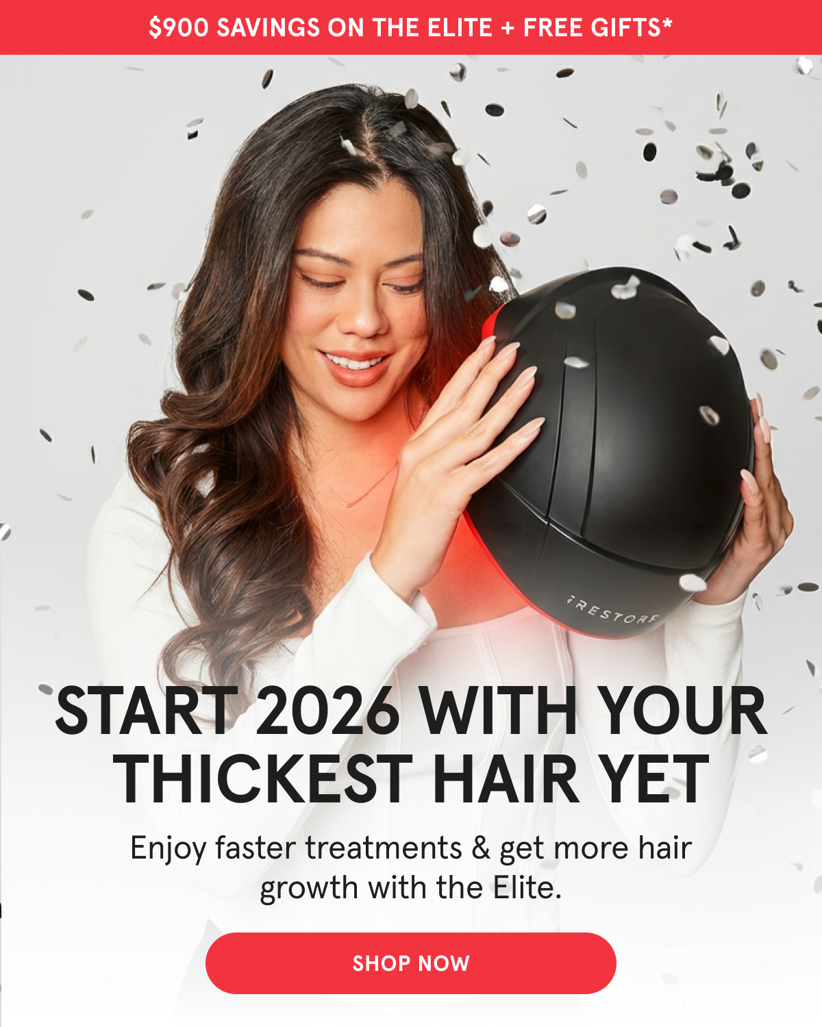 iRESTORE: A Heads Up About New Year Hair Growth Savings | Milled