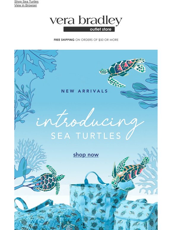 Vera Bradley Sea Turtle