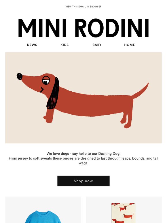 Mini Rodini: Voff - meet the Dashing Dog 🐾 | Milled