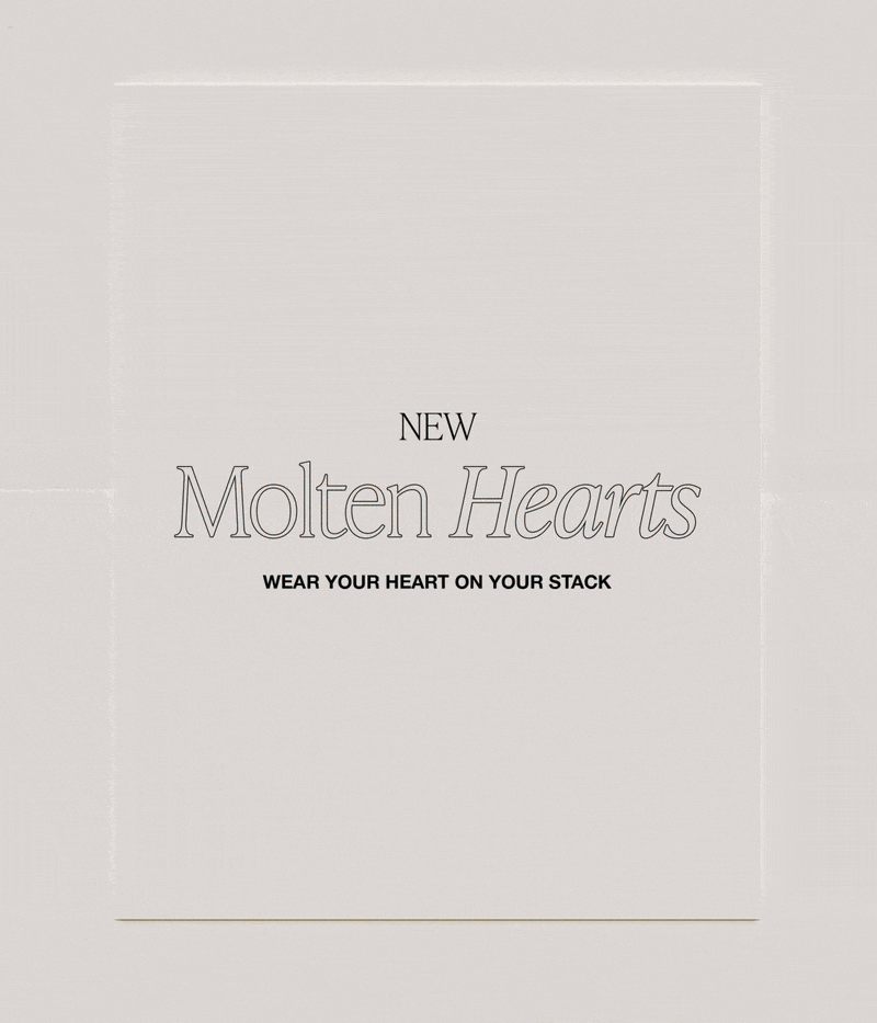 Missoma: JUST LANDED: Molten Hearts | Milled