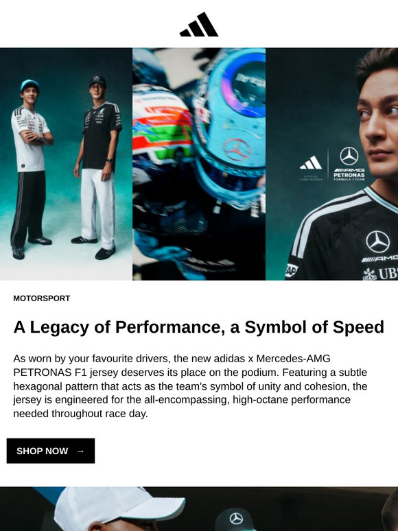 adidas: The New adidas x Mercedes-AMG PETRONAS F1 Collection 🏁 | Milled