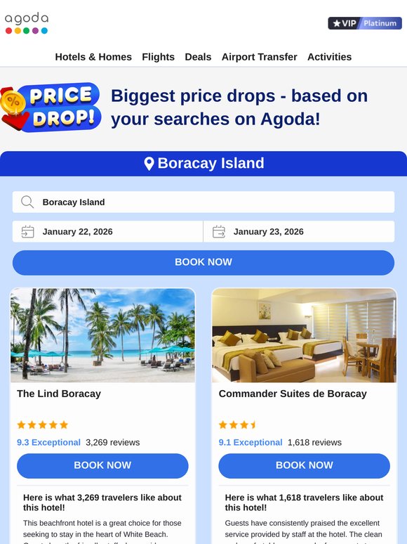 Agoda: —, top price drops in Boracay Island, selected for you! | Milled