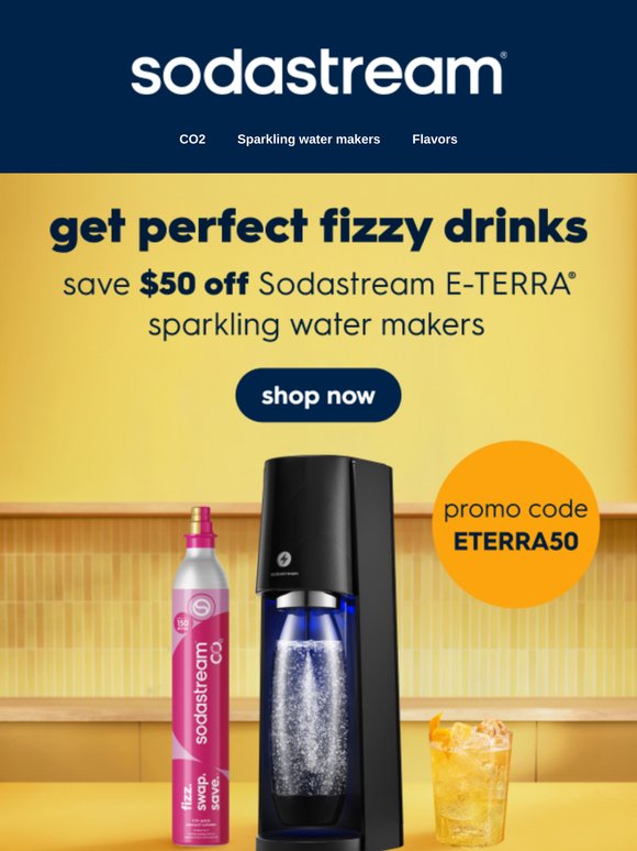 SodaStream: Perfect Fizzy Drinks with a touch of a button | Milled