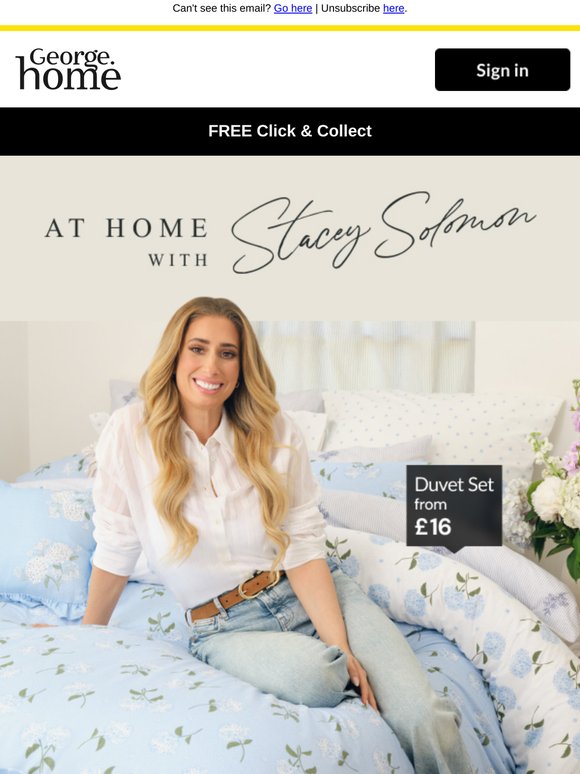 Asda George: NEW: Stacey Solomon Collection! | Milled