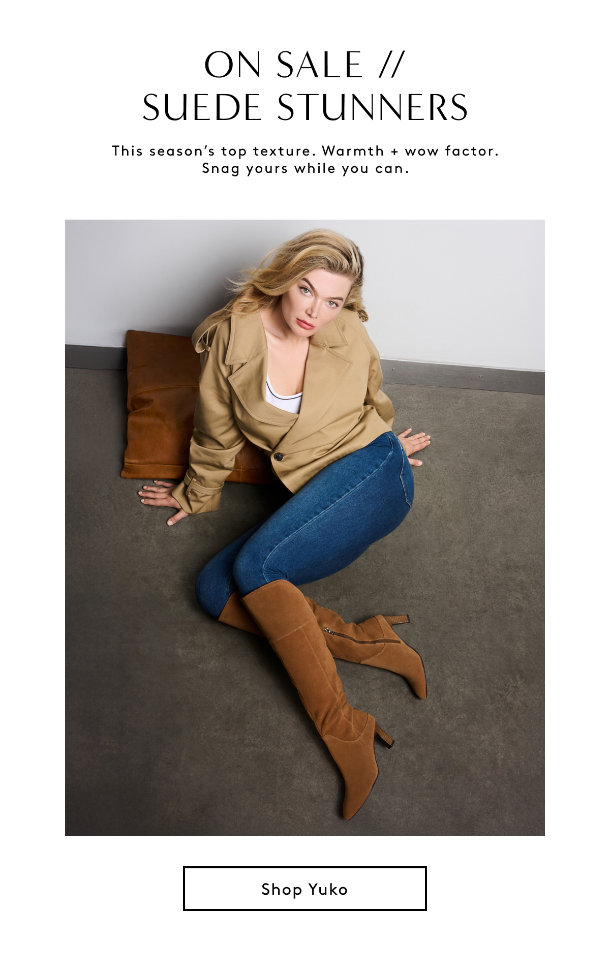 Naturalizer: Too good to last: suede boots ON SALE | Milled