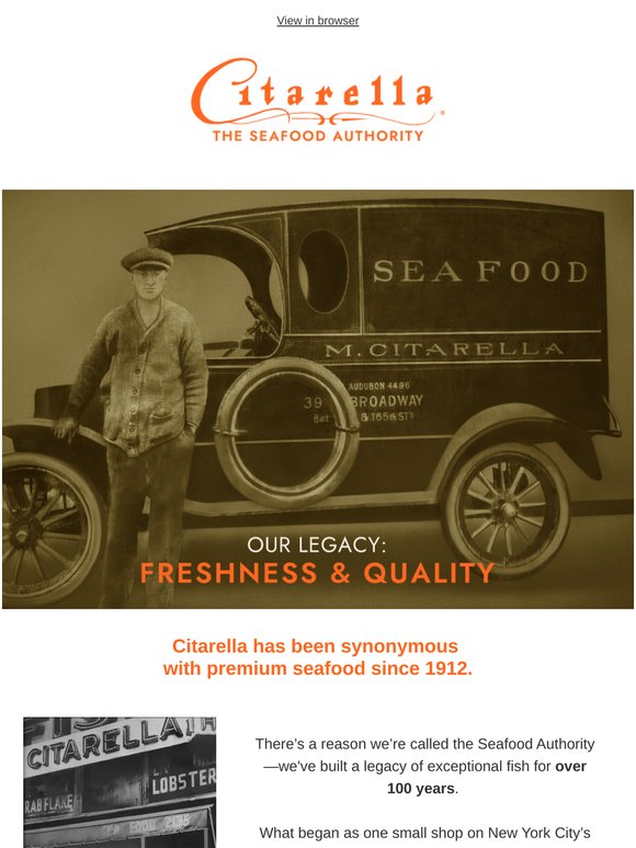 Citarella: A Century-Old Legacy: Citarella Then and Now | Milled