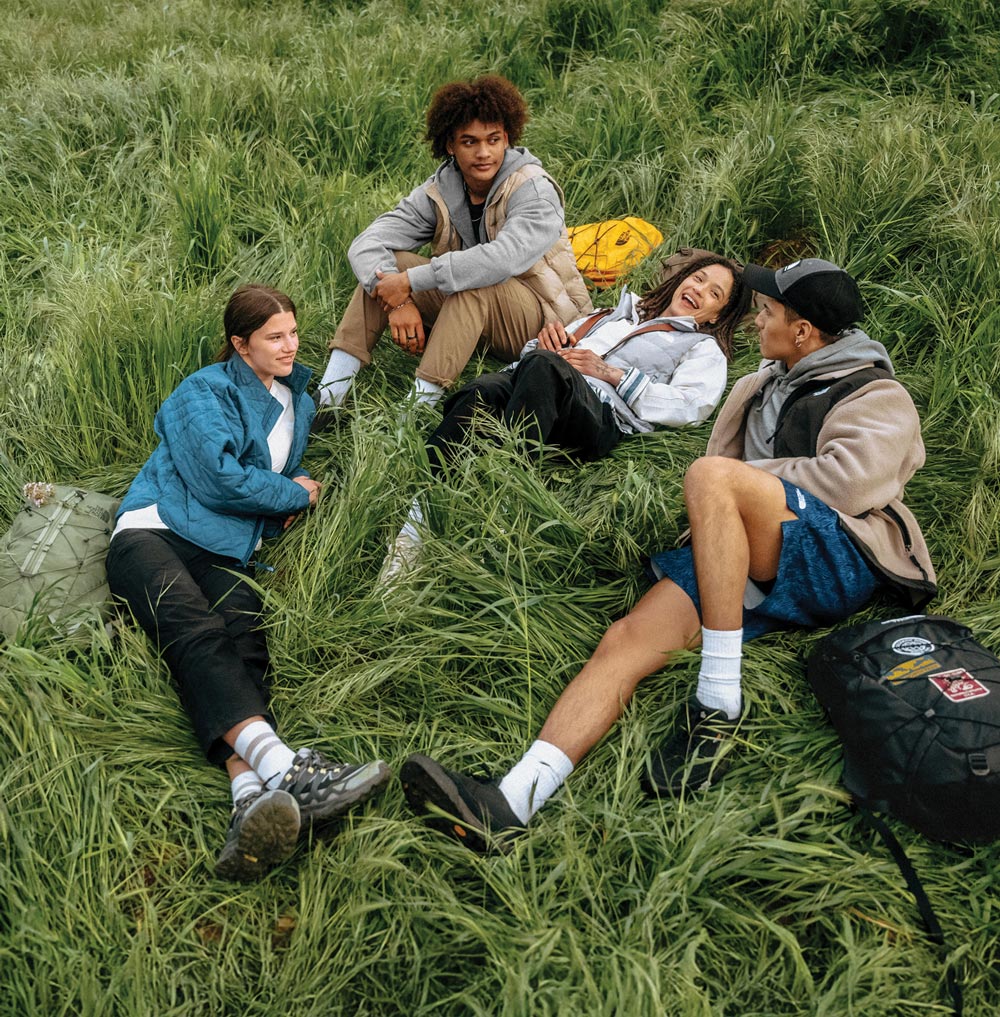 The North Face: Go-to layers built to move with you on campus. | Milled