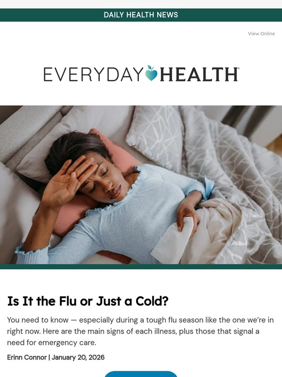 Lifescript: Top News: Is It the Flu or Just a Cold? | Milled