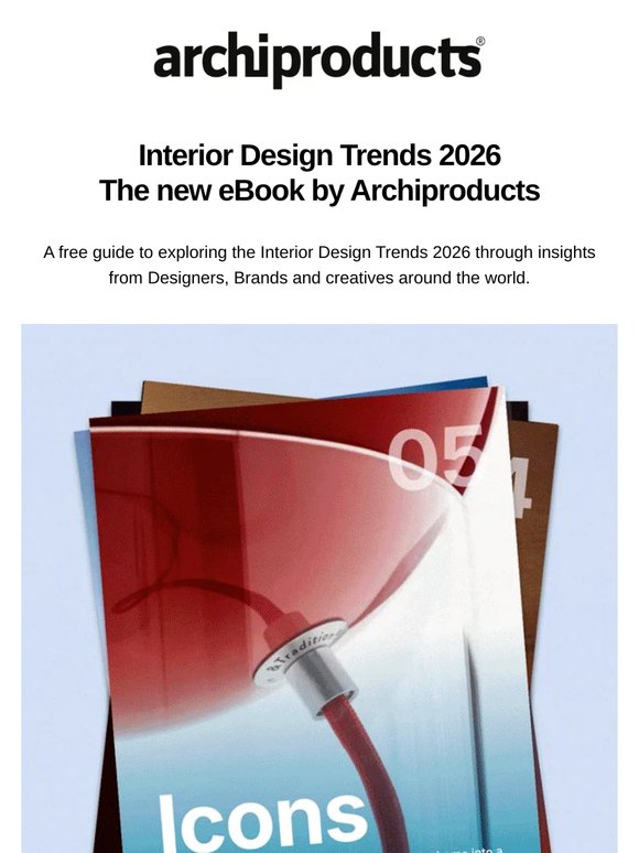 Archiproducts: Interior Design Trends 2026: the new eBook by Archiproducts | Milled