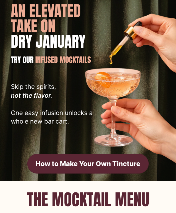 LEVO: Shake Up Dry January with These 3 Infused Mocktails 🍹 | Milled