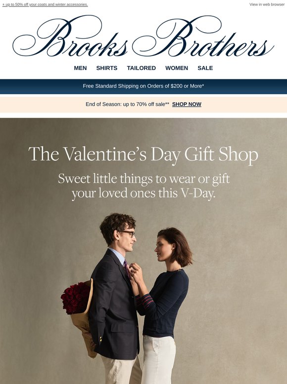 Brooks Brothers: Valentine’s Day gifts for all your loved ones | Milled