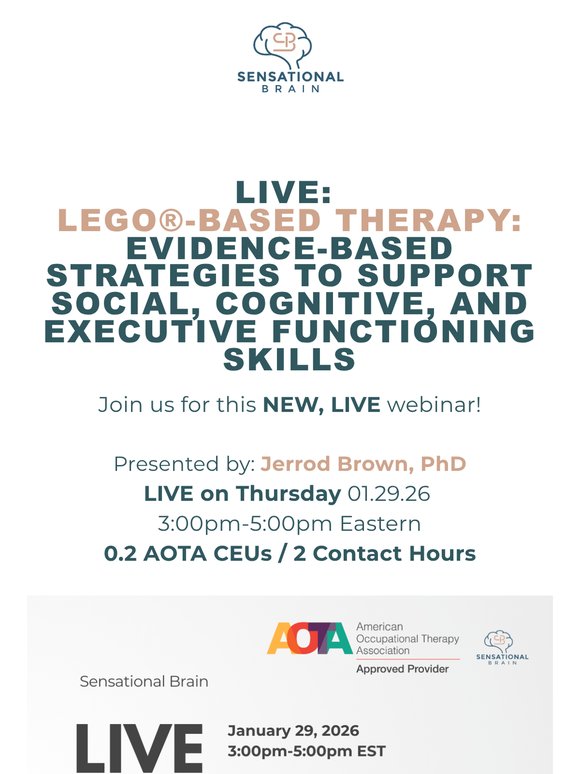 Sensational Brain: [NEW WEBINAR!] 🐉 LEGO®-Based Therapy: Evidence-Based ...