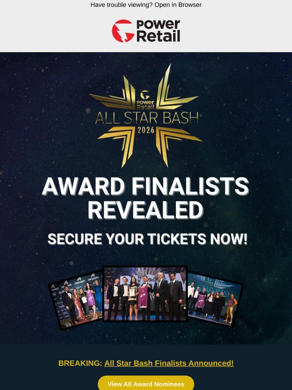 Power Retail: Let’s try that again... [BREAKING] All Star Bash Award ...