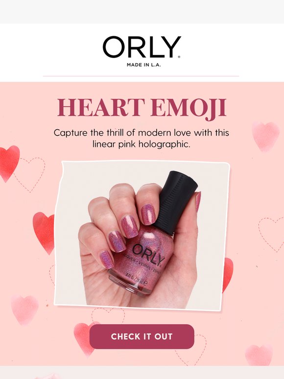 Orly: Meet Heart Emoji 💕 | Milled