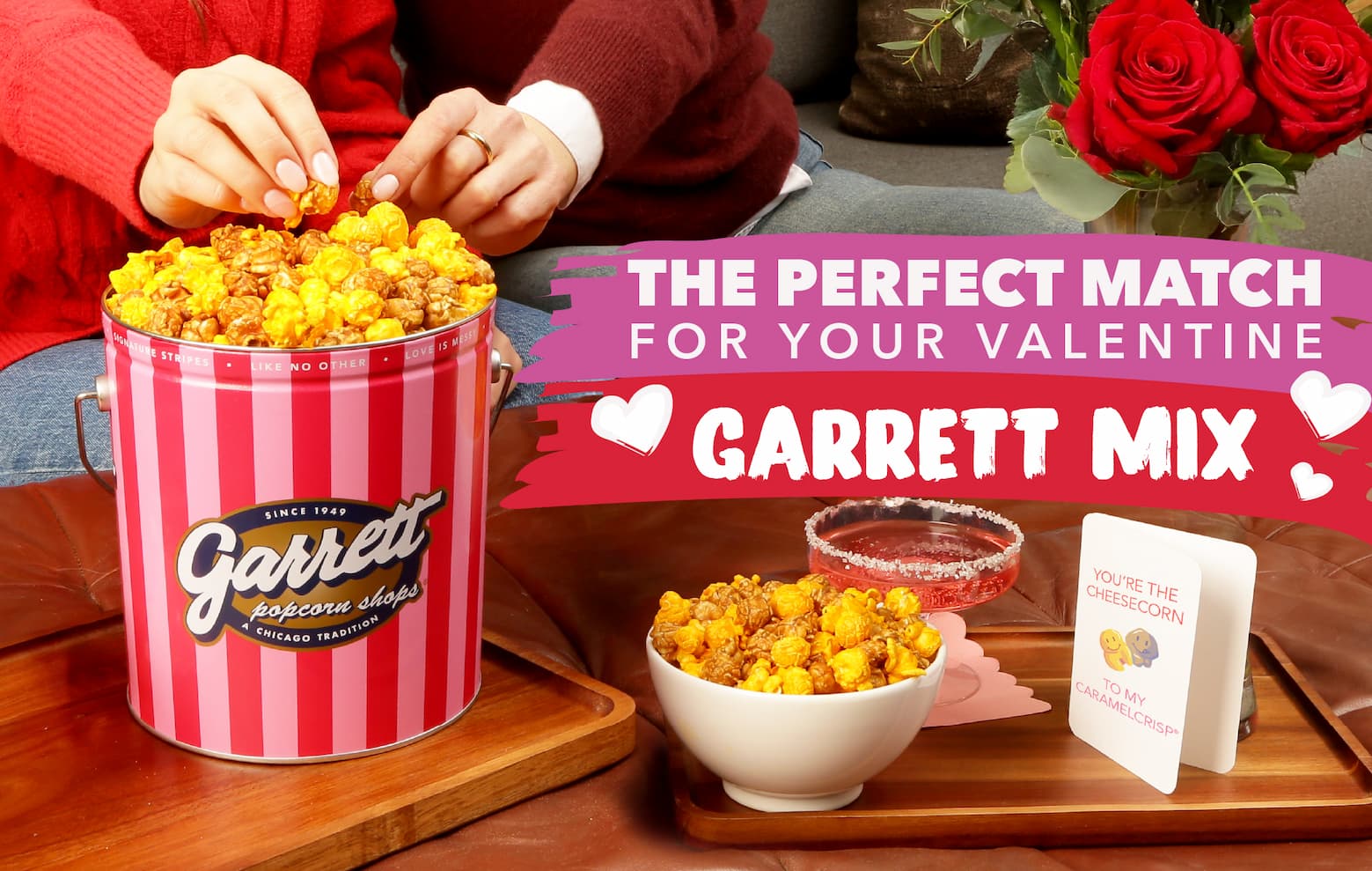 Garrett Popcorn: Swipe Right on Valentine’s Day Treats 💝 | Milled