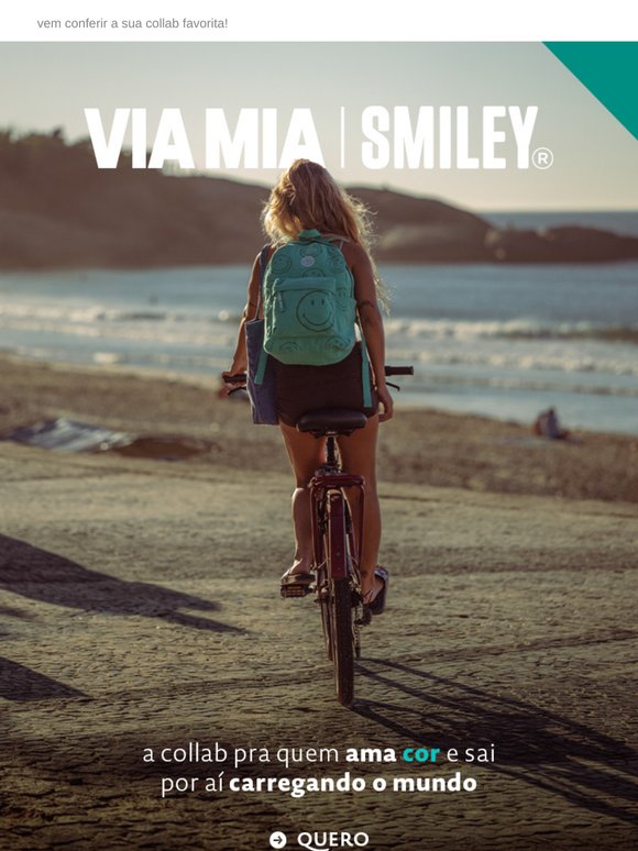 Via Mia: os essenciais da sua rotina com via mia e smiley 🌈 | Milled