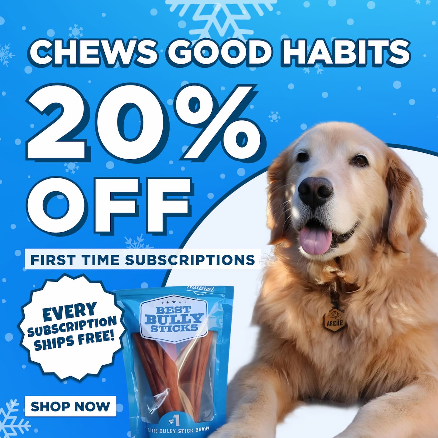 Best Bully Sticks: Chews Good Habits, Delivered Free | Milled