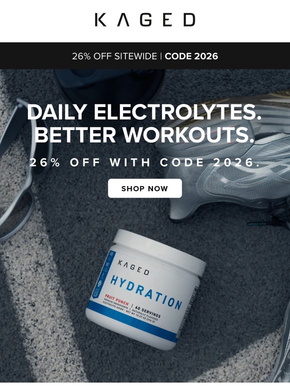 Kaged Muscle: Hydration Is the Difference You Feel First | Milled