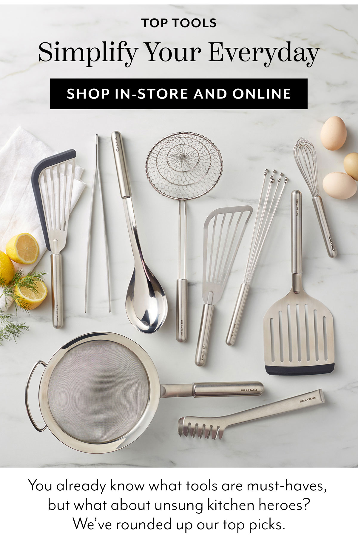 Sur La Table: What is this? Obscure tools you'll love using. | Milled