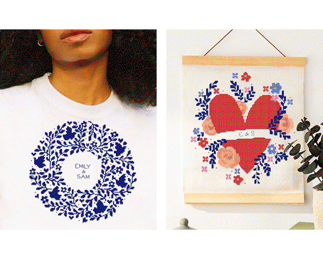 DMC: Complimentary Patterns: Valentine's Day 💗 | Milled