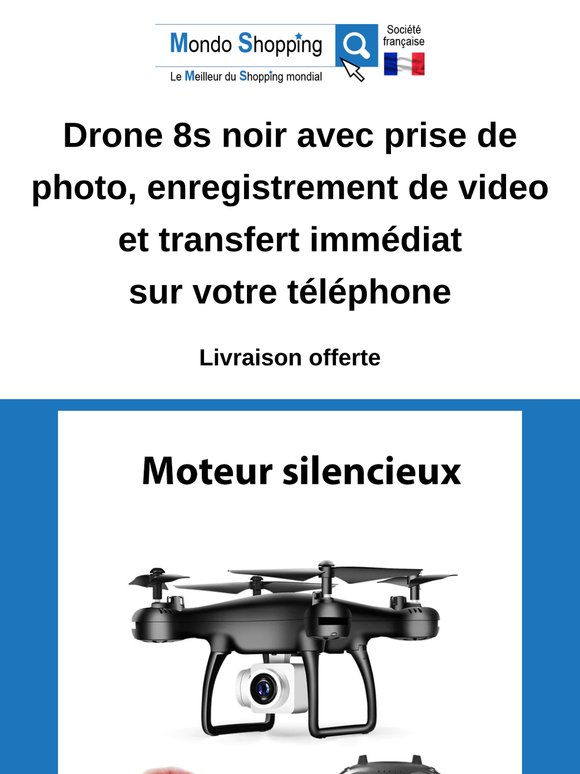 Mondoshopping: Actualités Destockage : Drone 8S Avec Prises de Photos ...