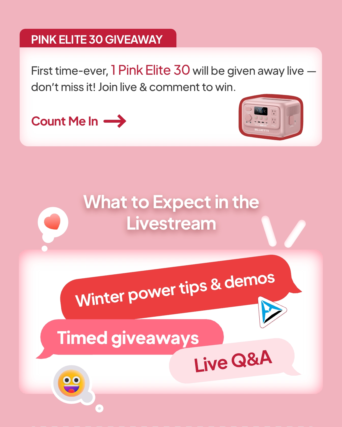 Bluetti: Pink Power Valentine’s Special LIVE | Milled