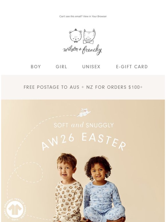 Wilson and Frenchy: New arrivals! Easter cuteness is here | Milled