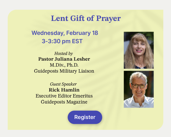 Guideposts: Our Free Lent Prayer Experience Happens in 1 Week! | Milled