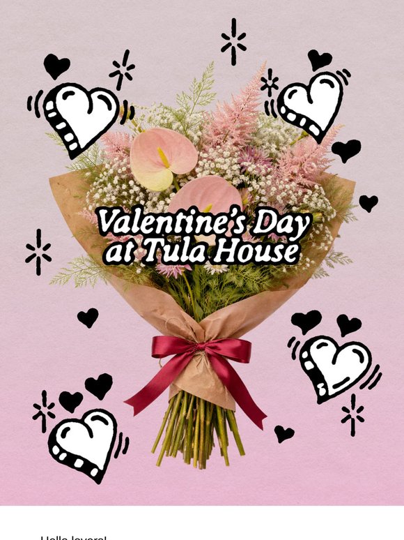 TULA: ️ Tula-Style Flowers for Valentine's Day 💐 | Milled
