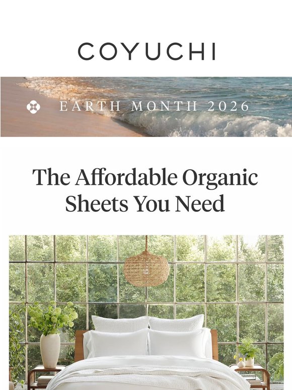 Coyuchi: Hi, Your Sleep is About to Get Better | Milled