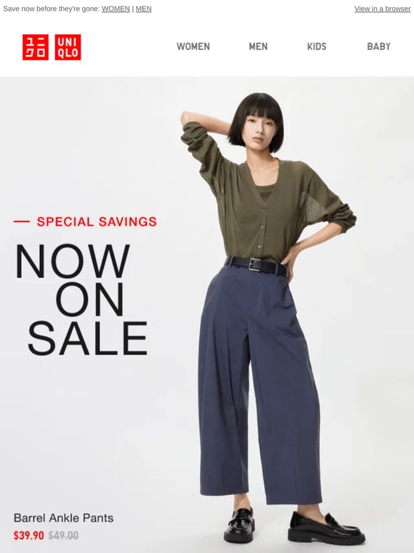 UNIQLO: Get it on SALE | Milled