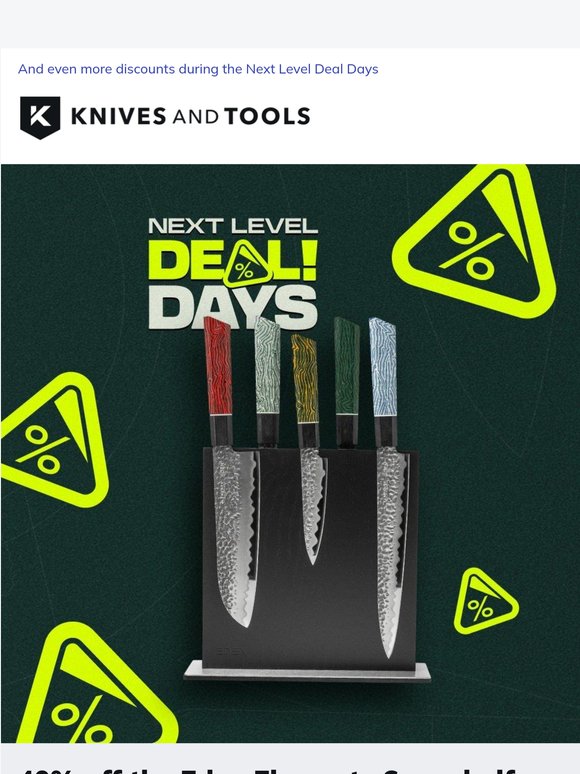 KnivesandTools: 40% off the Eden Elements 6-pcs knife set | Milled
