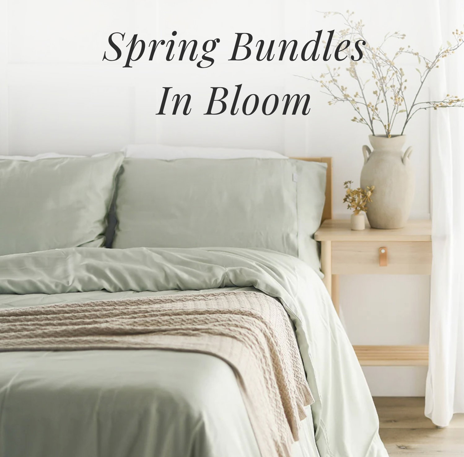 Simply Organic Bamboo: Spring Bedding Bundles in Bloom 💐 | Milled