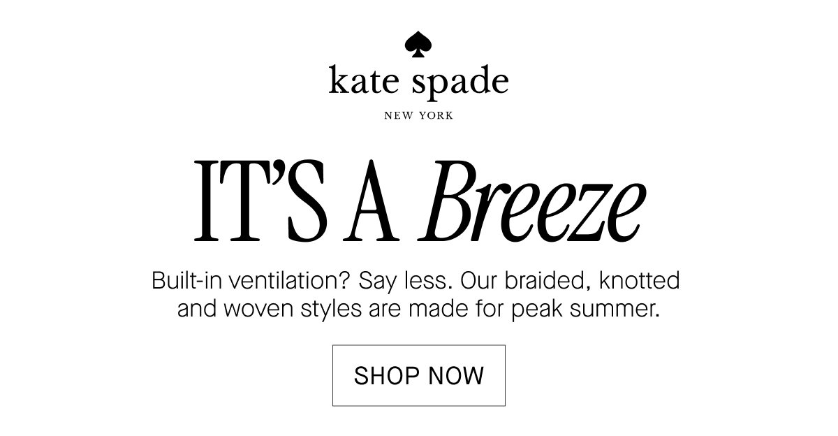 Kate Spade New York: Trending texture: woven and knotted styles | Milled