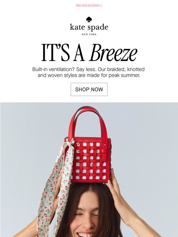 Kate Spade New York: Trending texture: woven and knotted styles | Milled
