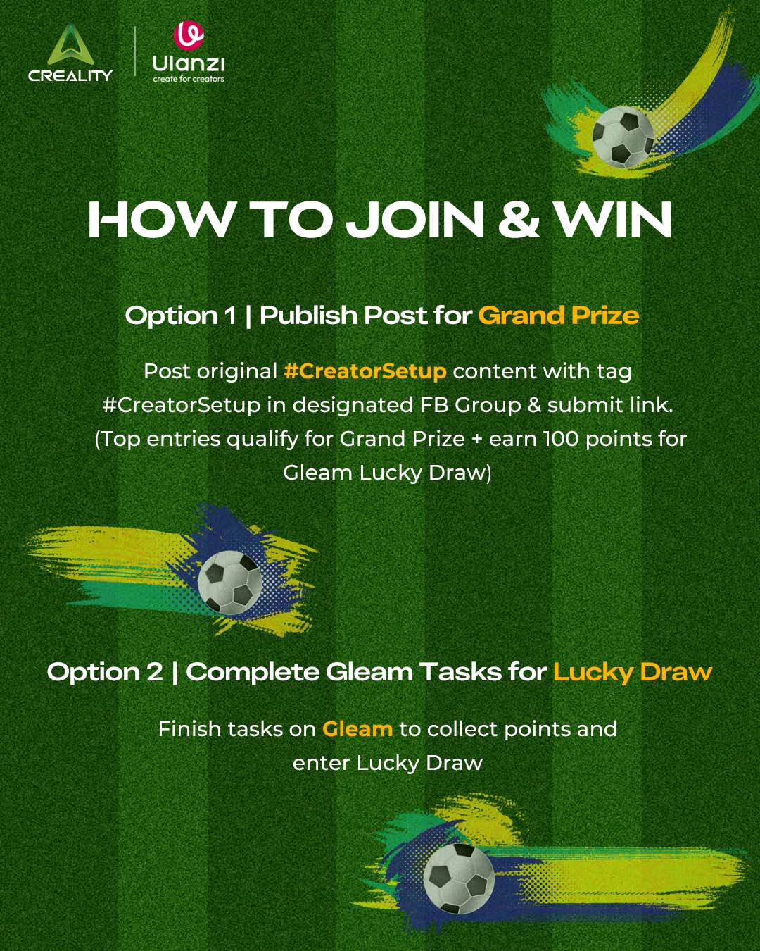 Creality: 🎁 $3,000+ Prize Pool Is Live — Join the Creality × Ulanzi ...