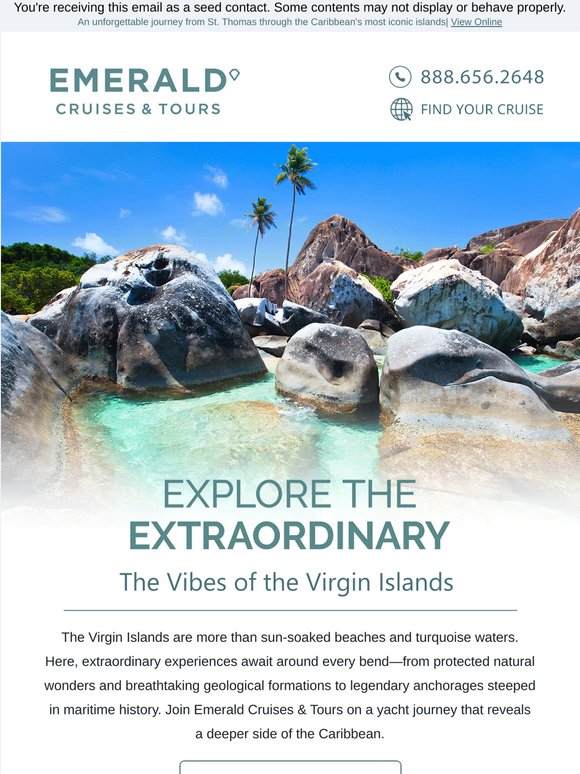 Emerald Cruises: Seed - The Virgin Islands Like You've Never Seen Them ...