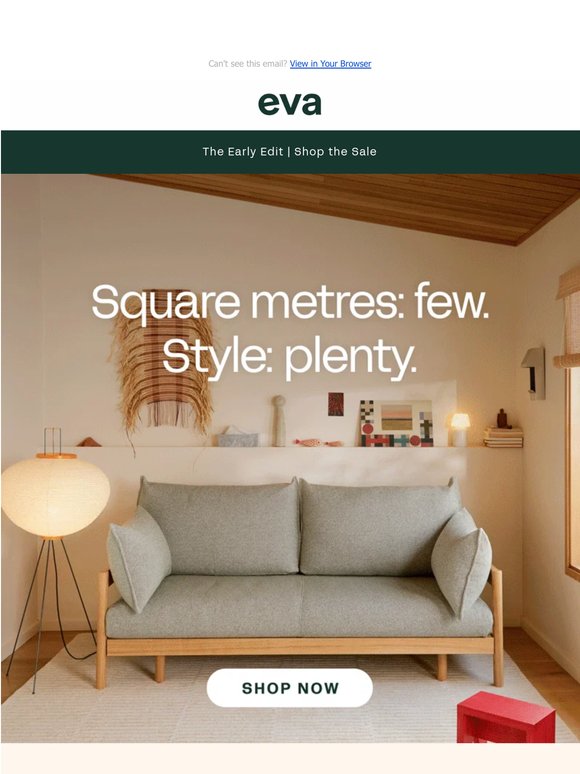 EVA: Small room, big ideas | Milled